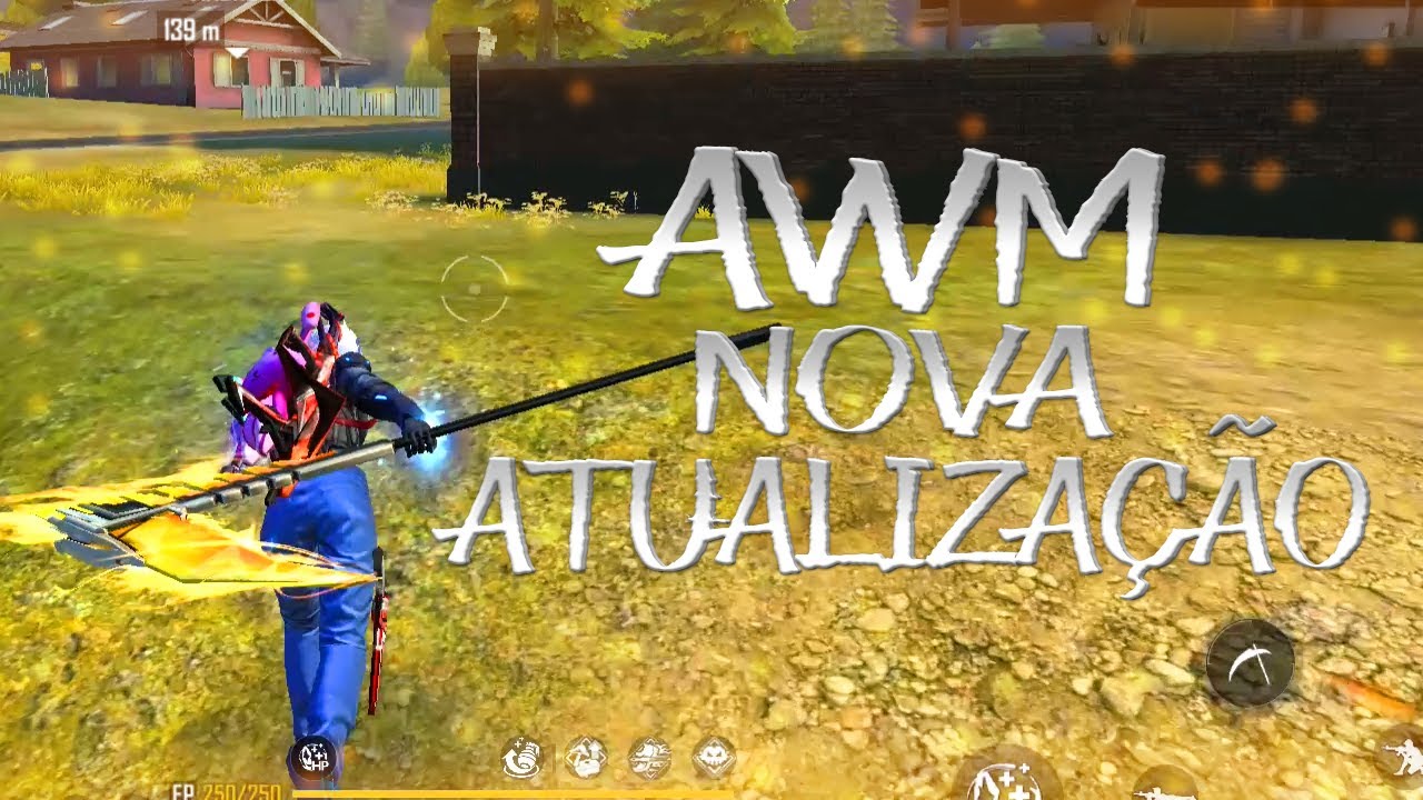 COMO JOGAR DE AWM NA NOVA ATUALIZAÇÃO! | Free Fire - YouTube
