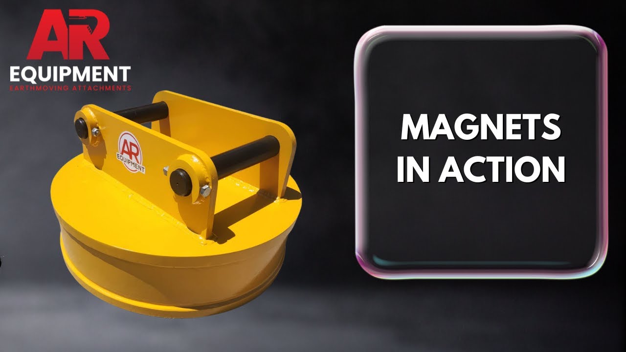 Excavator Scrap Magnets | AR Equipment