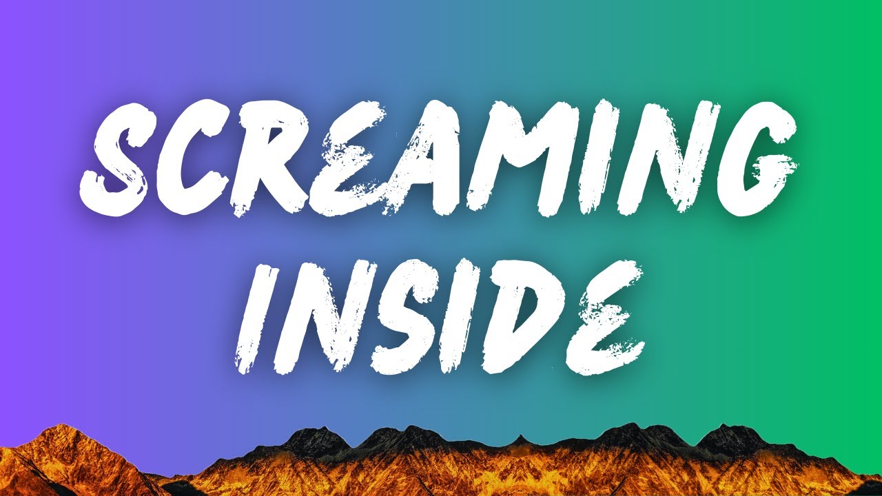 Screaming Inside | English Songs with Lyrics | English Song Lyrics ...