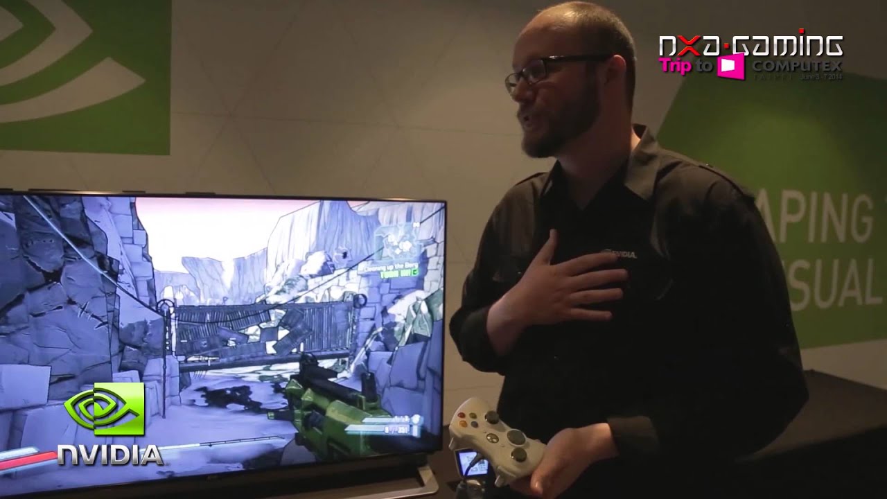 Nvidia Demo Show with NXA-Ladies - Computex 2014, Taipei - YouTube