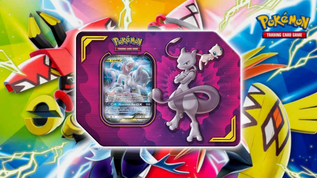 OPENING A MEWTWO & MEW POWER PARTNERSHIP TIN! - YouTube