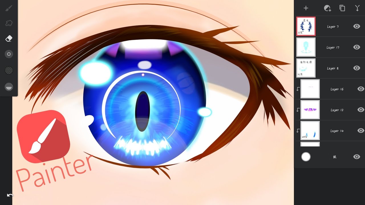 Best drawing app on Galaxy Tab (Painter) - YouTube