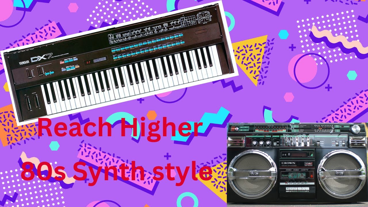 Reach Higher - 80's Nostalgia Synth Instrumental - YouTube