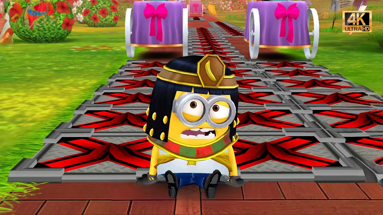 Minion Rush Cleopatra minions 180 slide under at Minion Park Red Zone ...