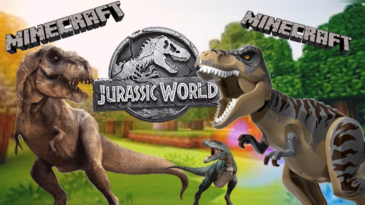 Jurassic World Addon in Minecraft! (Xbox, PS4, Windows 10, PE, PC ...