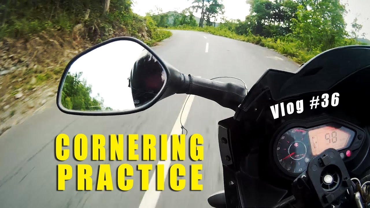 LEARNING HOW TO CORNER | PULSAR 220 RIDE | NORTH EAST MOTOVLOGGER - YouTube