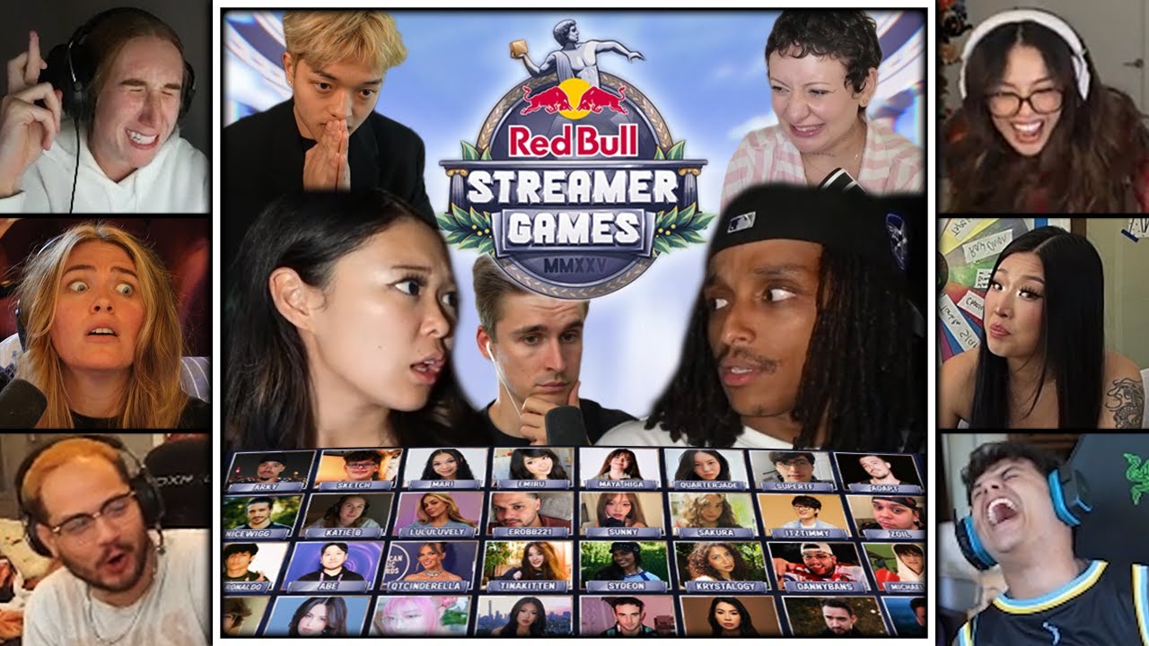 Streamers React to Getting Drafted For *STREAMER GAMES 2025* - YouTube