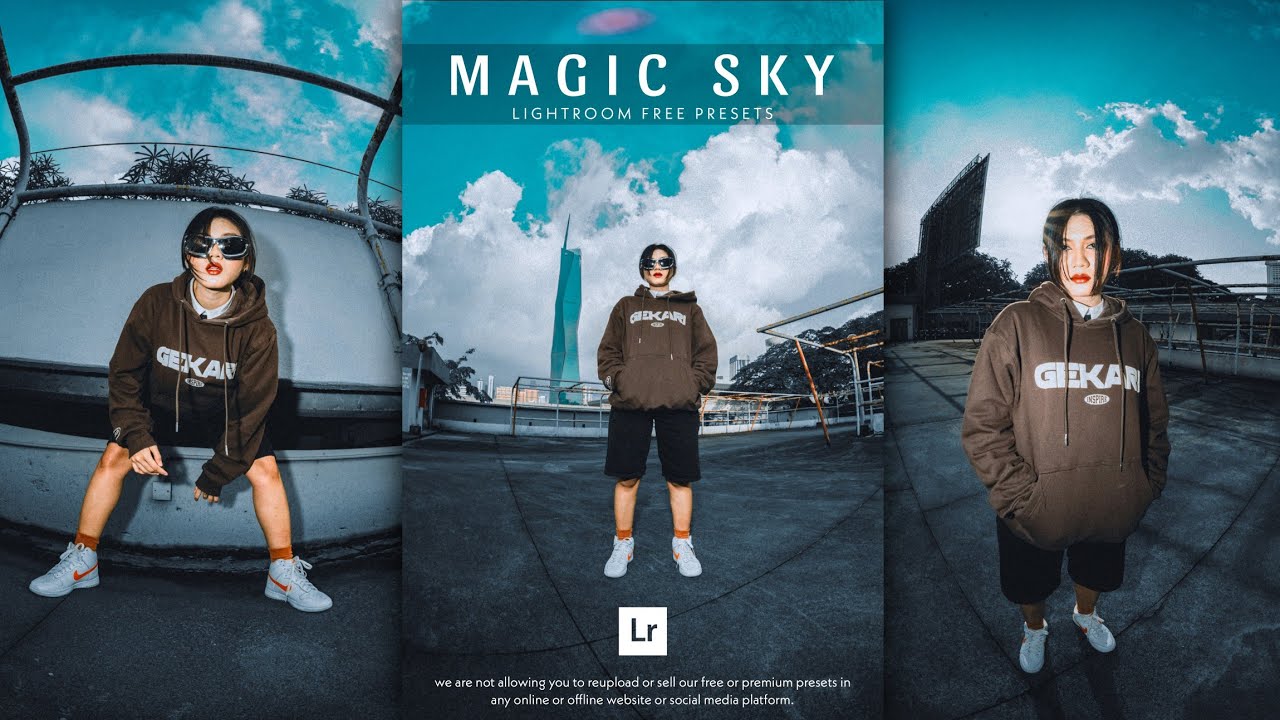 (No Password) Lightroom free Preset | Magic Sky Preset | Blue Preset free Download DNG - YouTube