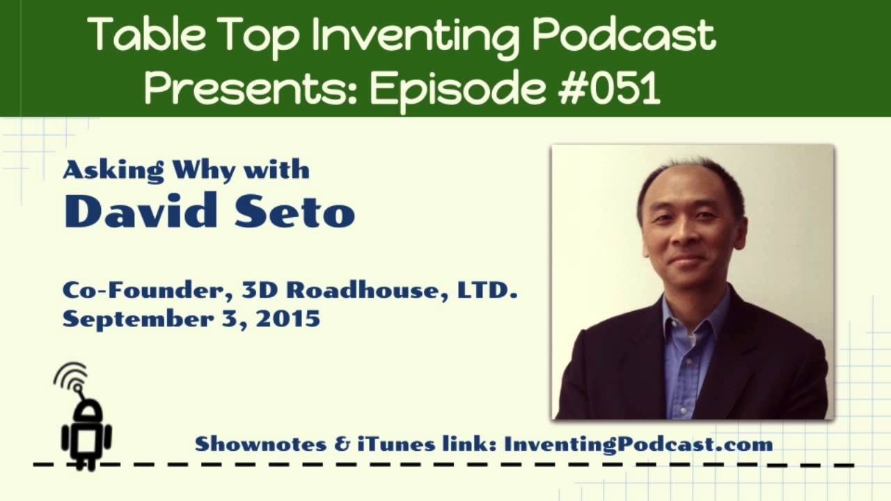 051 - Asking Why with David Seto - YouTube