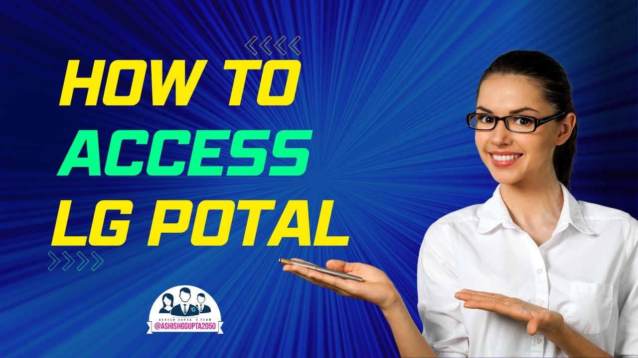 HOW TO ACCESS LG PORTAL - YouTube