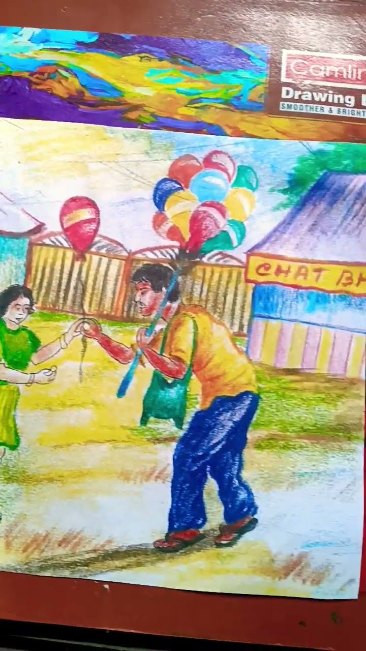 how to drawing picture nice drawing very colourful art #very #drawing ...