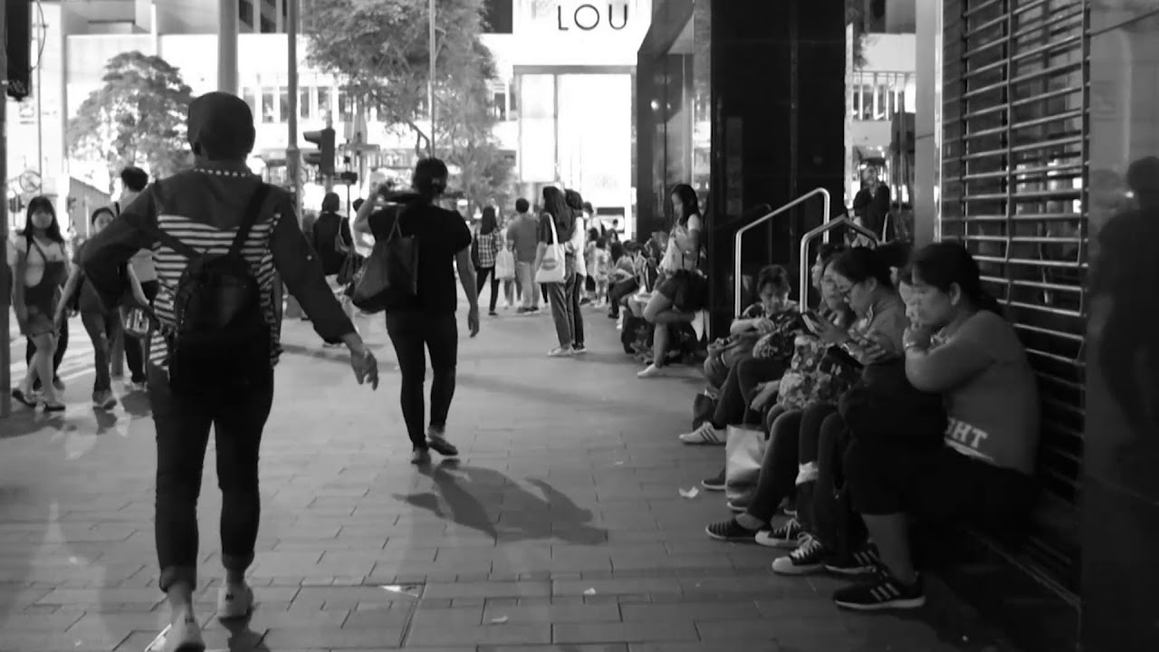 public space in between / hong kong - YouTube
