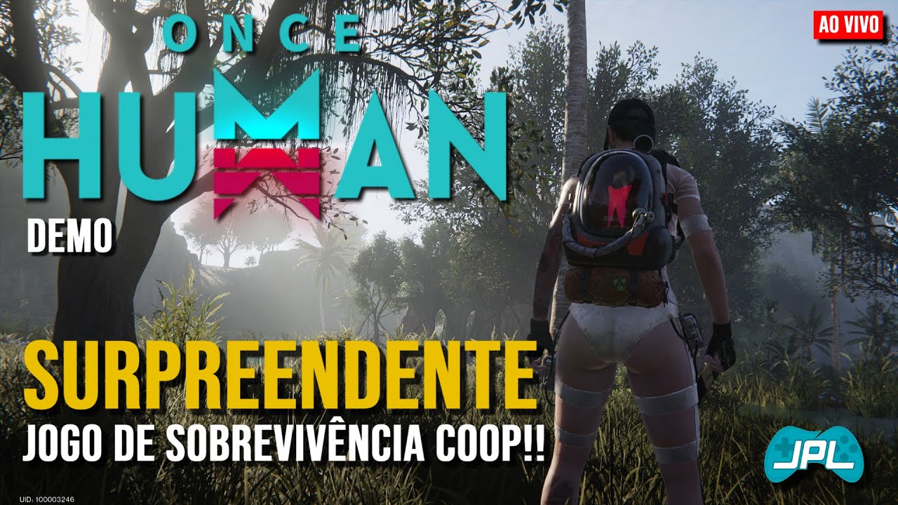 ONCE HUMAN Demo | Um SURPREENDENTE jogo de SOBREVIVÊNCIA Coop - YouTube