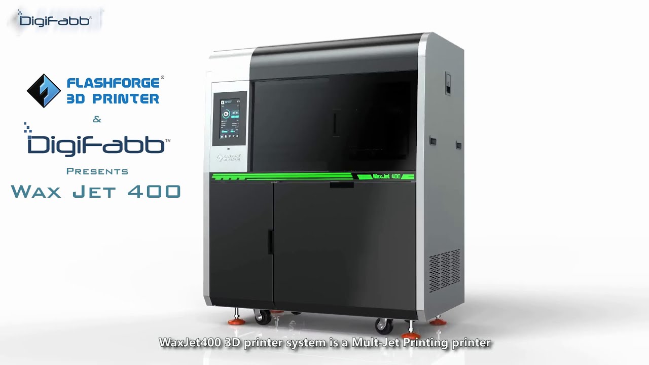 Waxjet 400 3D Printer | Doit Digifabb Pvt Ltd | wax 3d Printer - YouTube