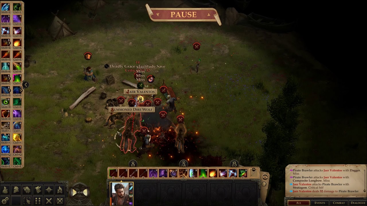 Pathfinder Kingmaker, Pitax River Bend Eldritch Knight Solo Hard - YouTube