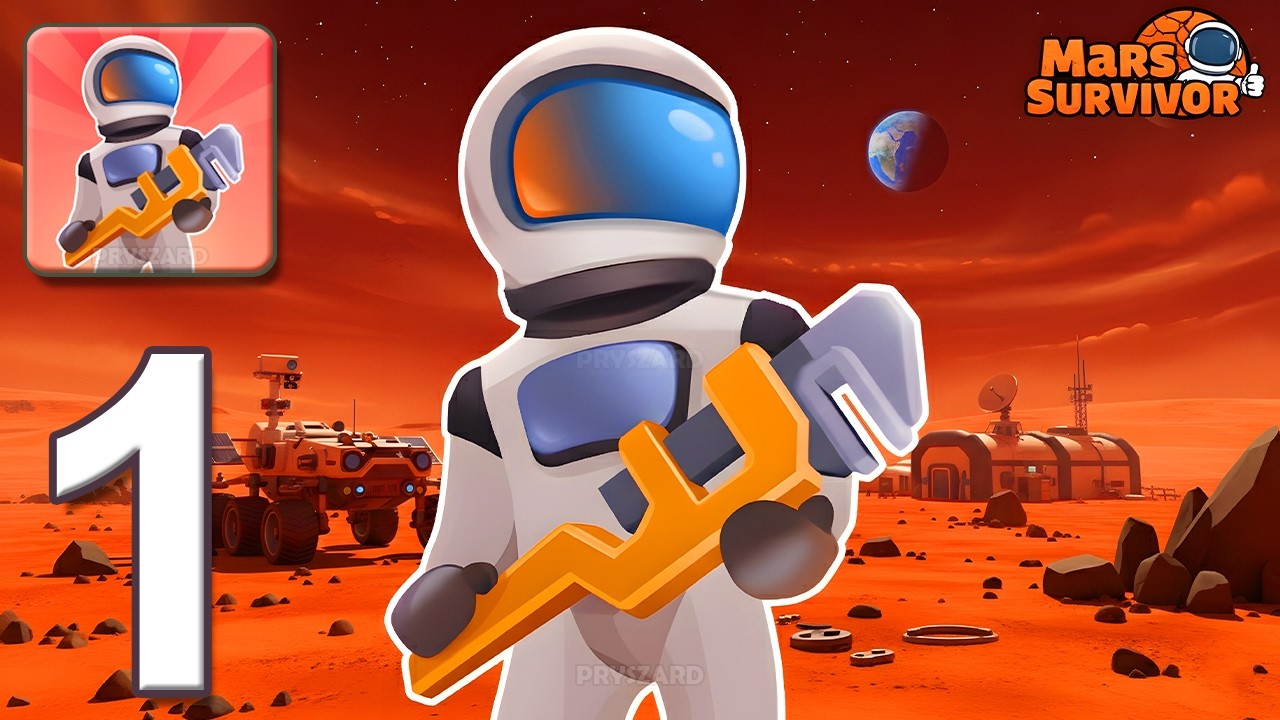 Mars Survivor - Gameplay Walkthrough Part 1 - Mars Base Craft Builder ...