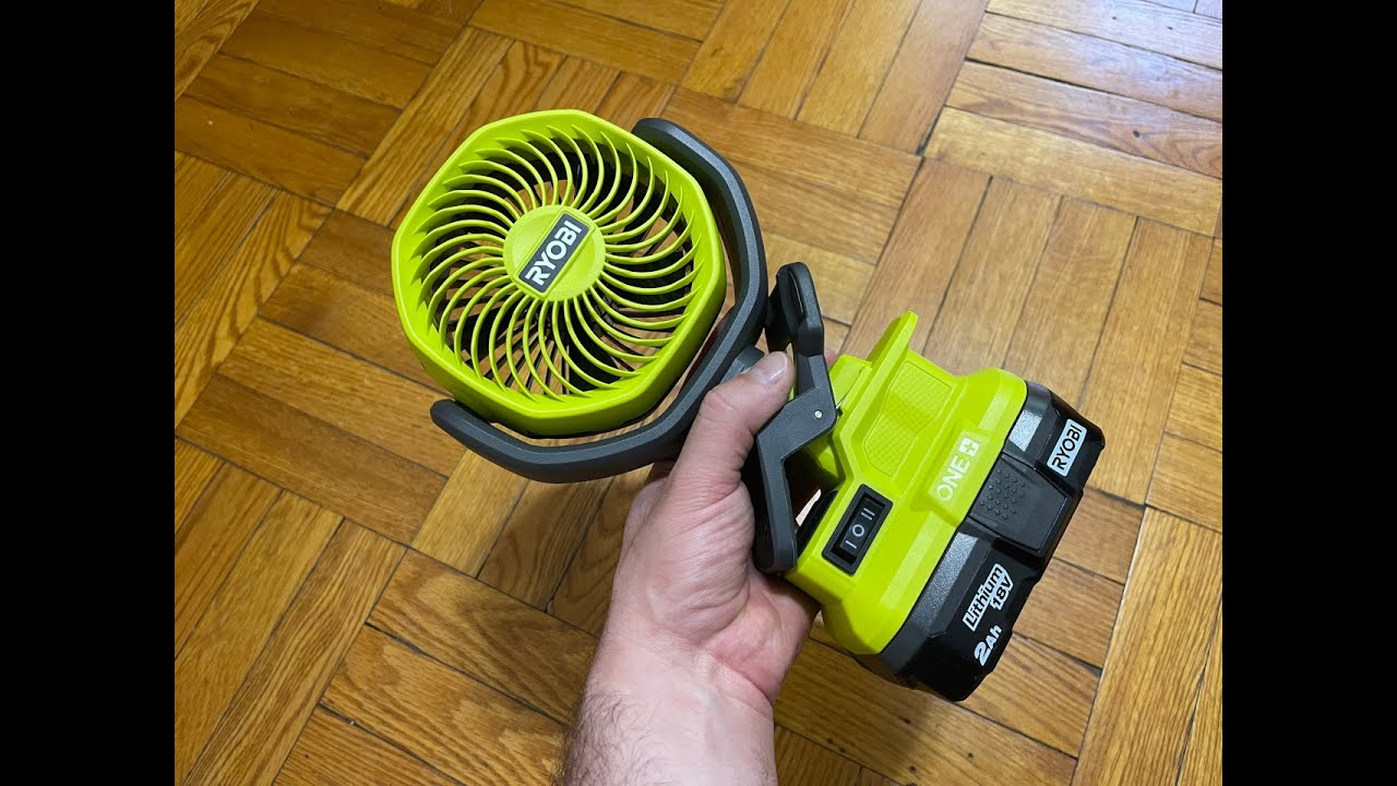 Ryobi Fan - PCF02 - YouTube