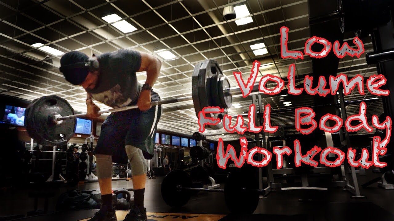 4.10.19 Low Volume Full Body Workout | Working out with injuries - YouTube