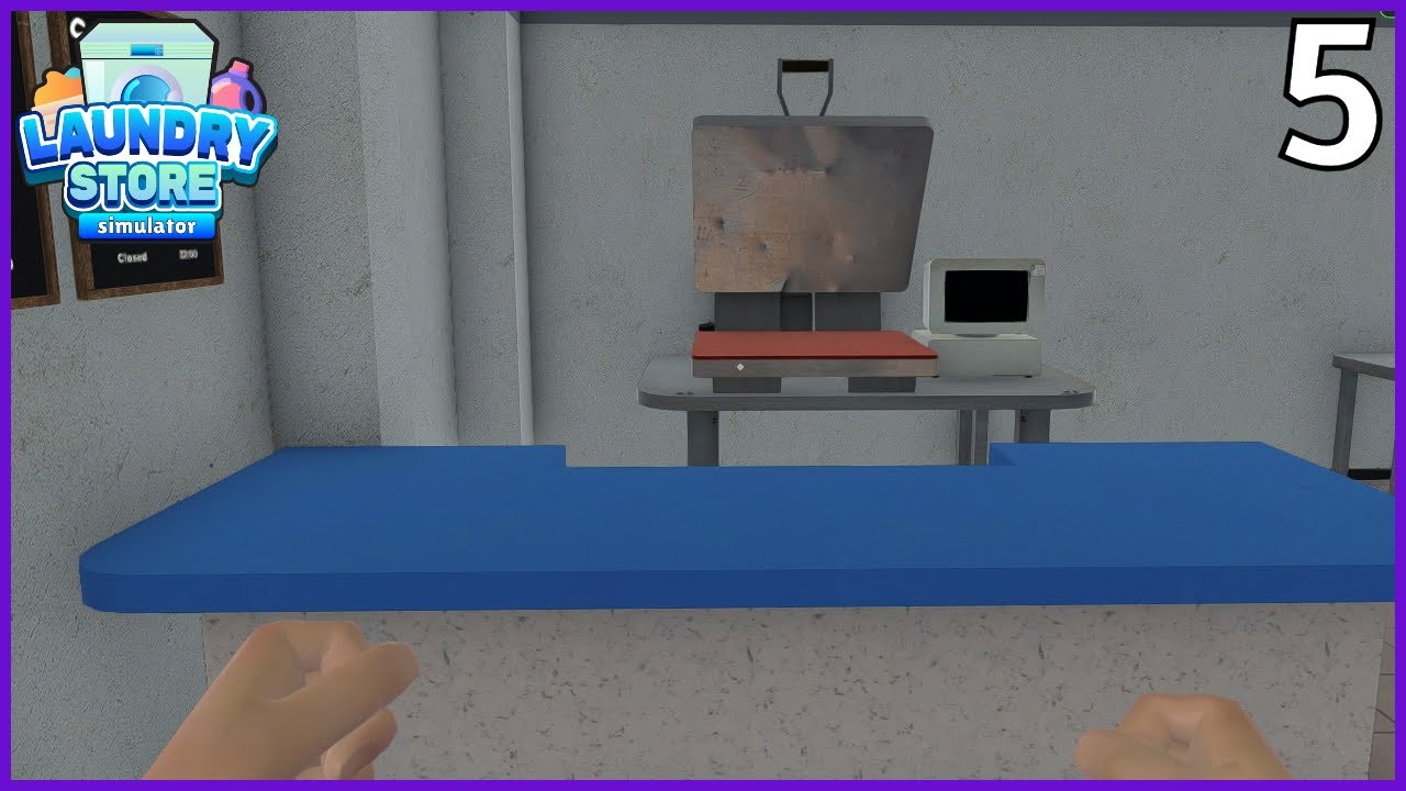 #5 CUSTOM SHIRTS l LAUNDRY SIMULATOR - YouTube