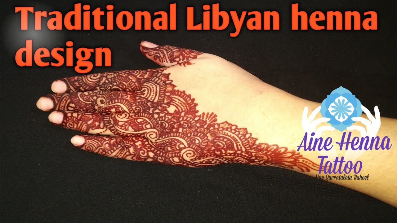 Libya wedding bridal mehndi design libyan 2020 | libya henna design| # ...