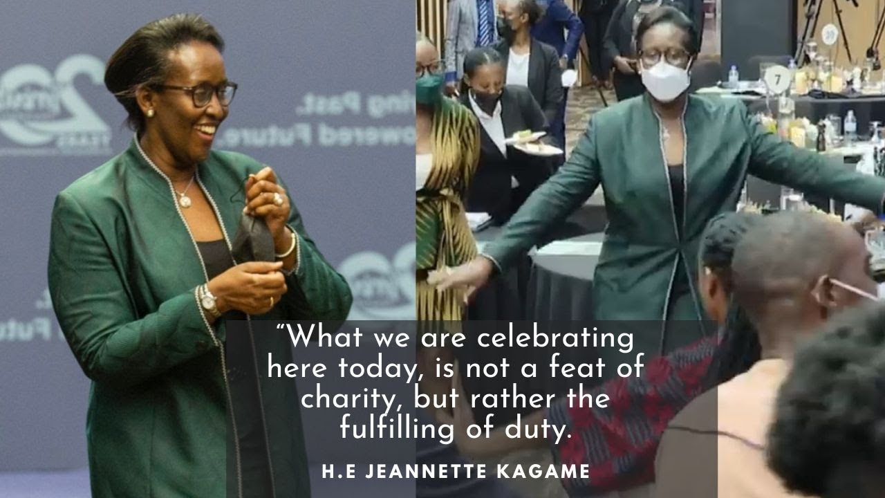 FIRST LADY H.E Jeannette Kagame yabyiniye abitabiriye... Kwizihiza ...