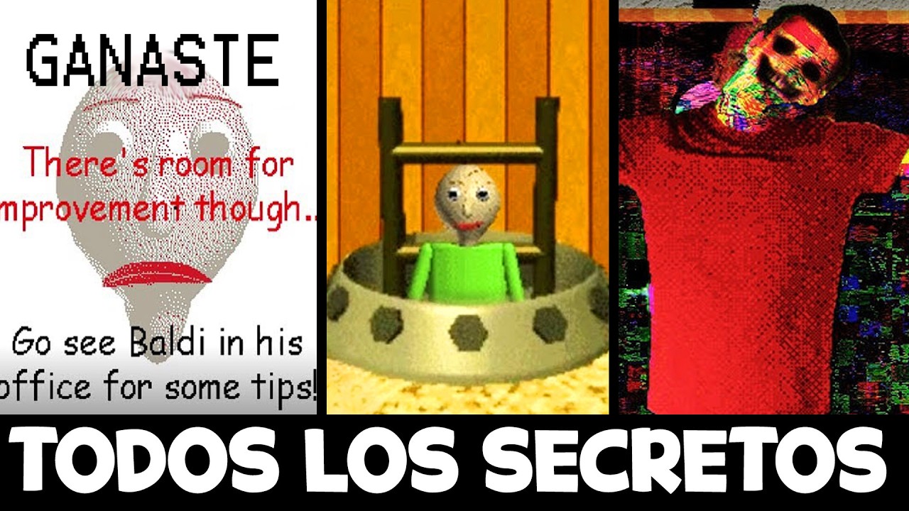 TODOS LOS FINALES DE BALDI'S BASICS IN EDUCATION - YouTube