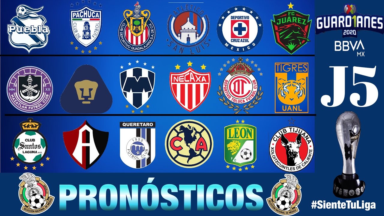 ️PRONÓSTICOS JORNADA 5 LIGA MX APERTURA 2020⚽️ - YouTube