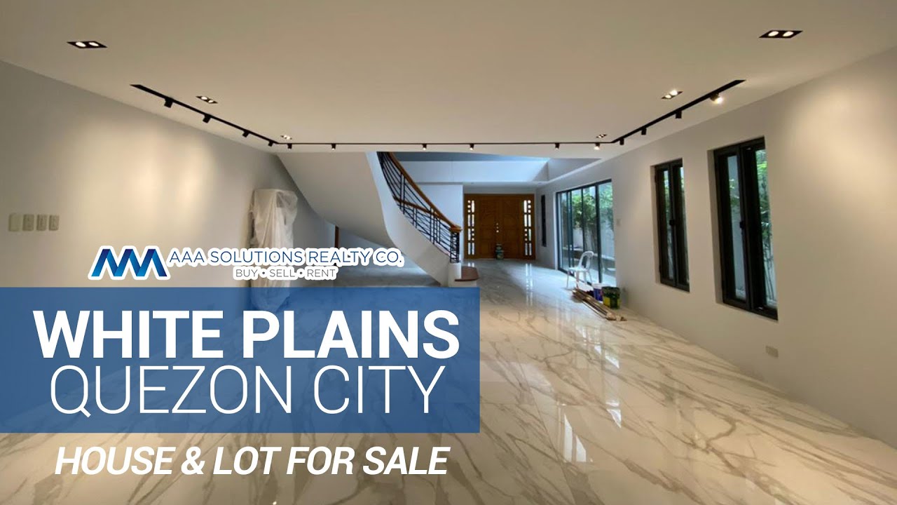 White Plains Quezon City - Brand New House & Lot For Sale - Metro ...
