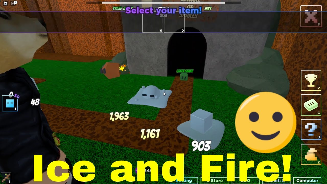 ICE AND FIRE SPIRITS!!! (Roblox: Spirit Defenders) - YouTube