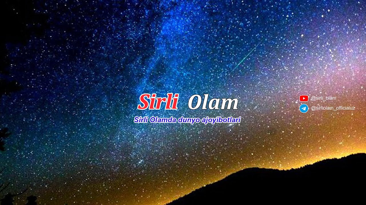 Sirli olam - YouTube