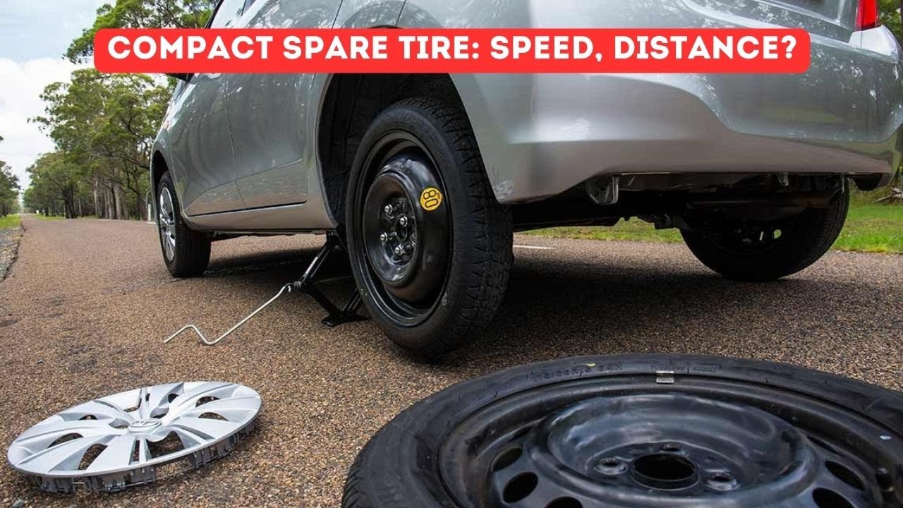 How fast can I drive with a compact spare tire? And how long? - YouTube