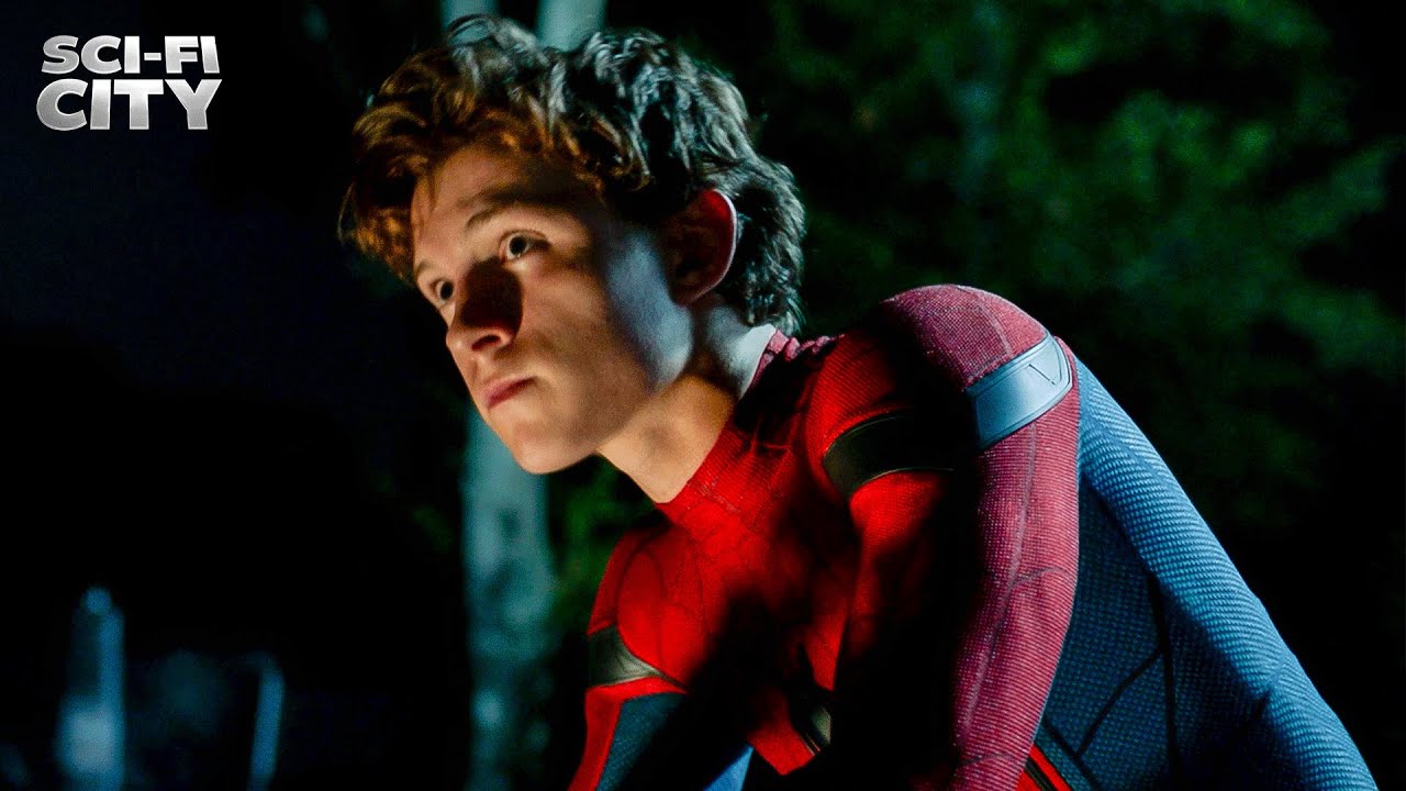The Rooftop Pool Party Scene | Spider-Man: Homecoming (Tom Holland ...
