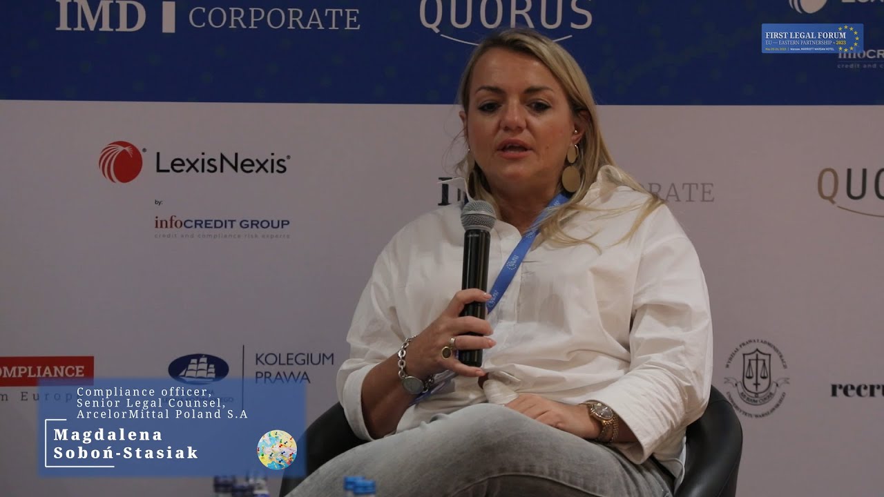 Magdalena Soboń-Stasiak`s speech at the II Legal Forum EU – EASTERN ...