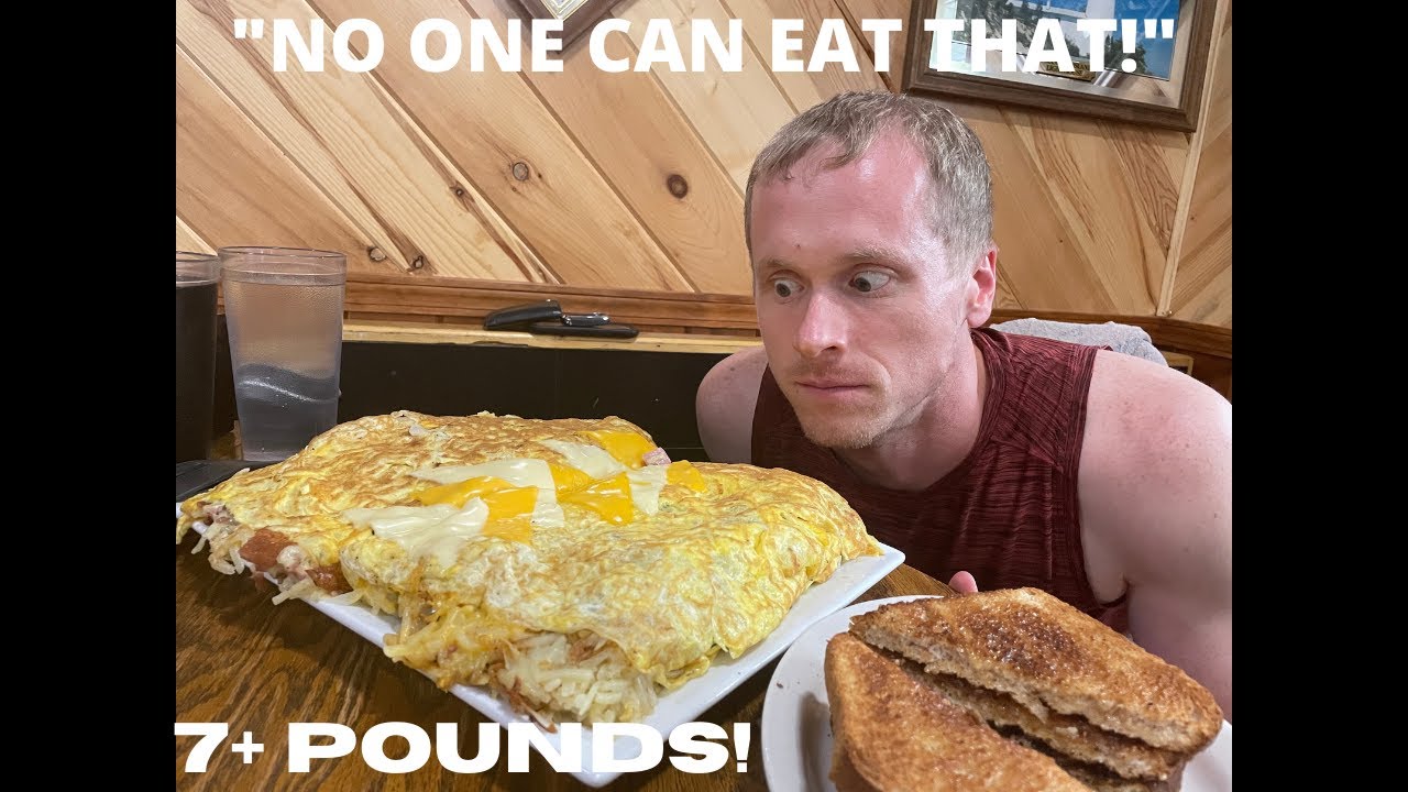 UNDEFEATED 7+ POUND OMELET CHALLENGE IN DA UP - The Jolly Giant - Tovey ...