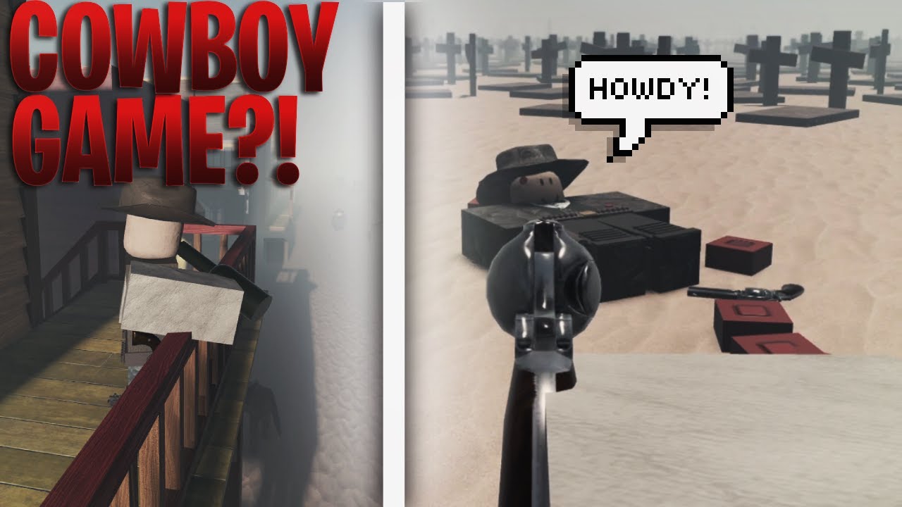 *WILD WEST* In Roblox?! | cowboy game roblox - YouTube