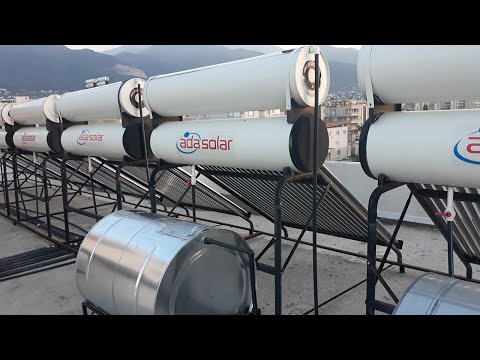 Güneş Enerjisine Yedek Su Tankı Montajı