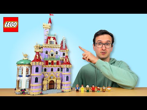 LEGO Beauty and The Beast Castle REVIEW
