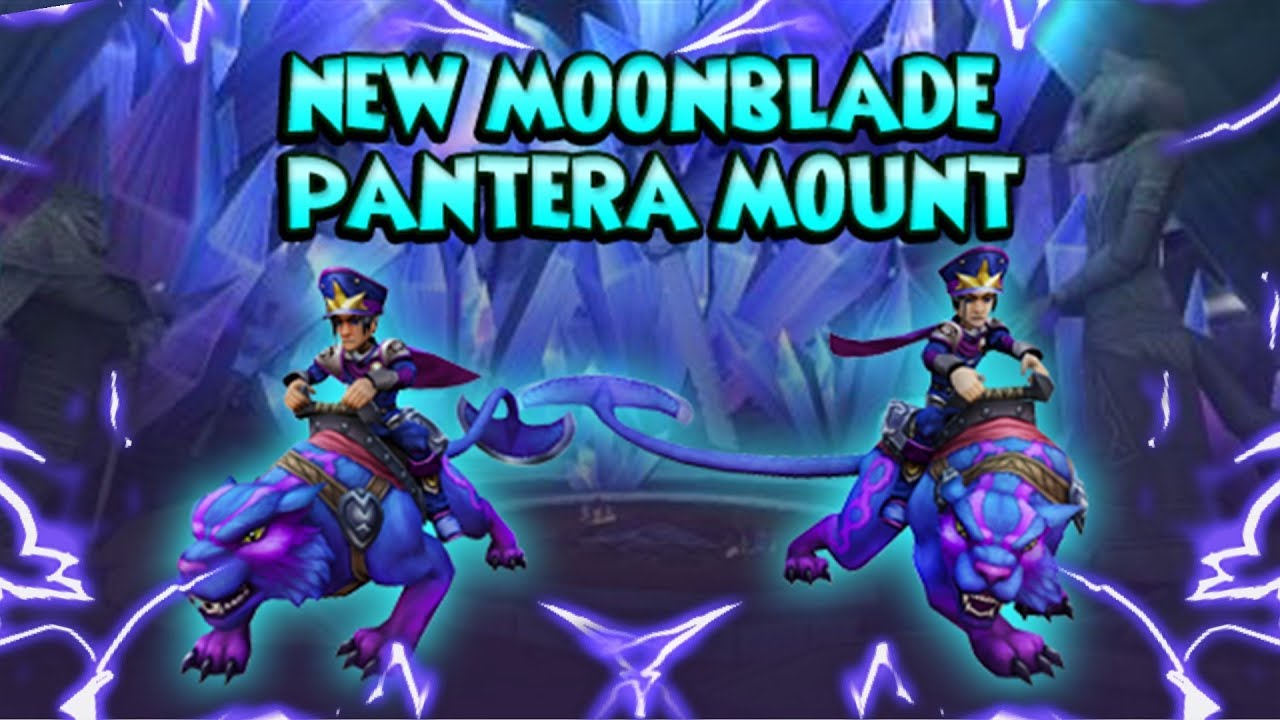 Wizard101 - New Moonblade Pantera Mount! (Updates) - YouTube