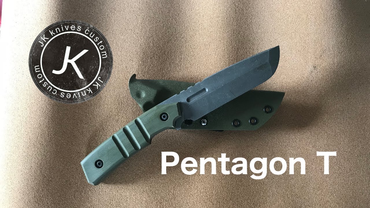 JK Knives Pentagon T Review - YouTube
