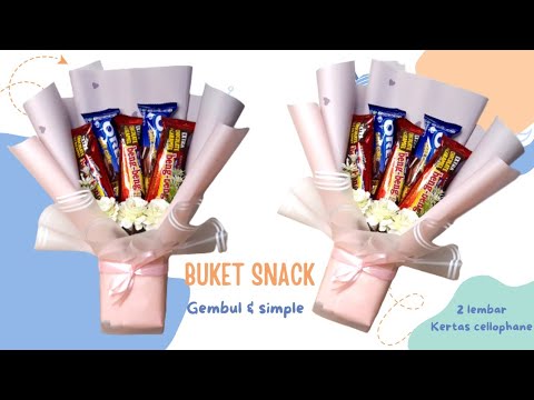 Buket Snack 10.000 an | Buket Snack Gembul | Tutorial Buket Snack ...