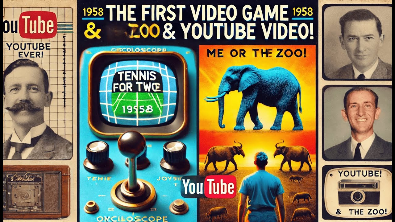🎮 The First Video Game Ever? You Won’t Believe What It Was! - YouTube