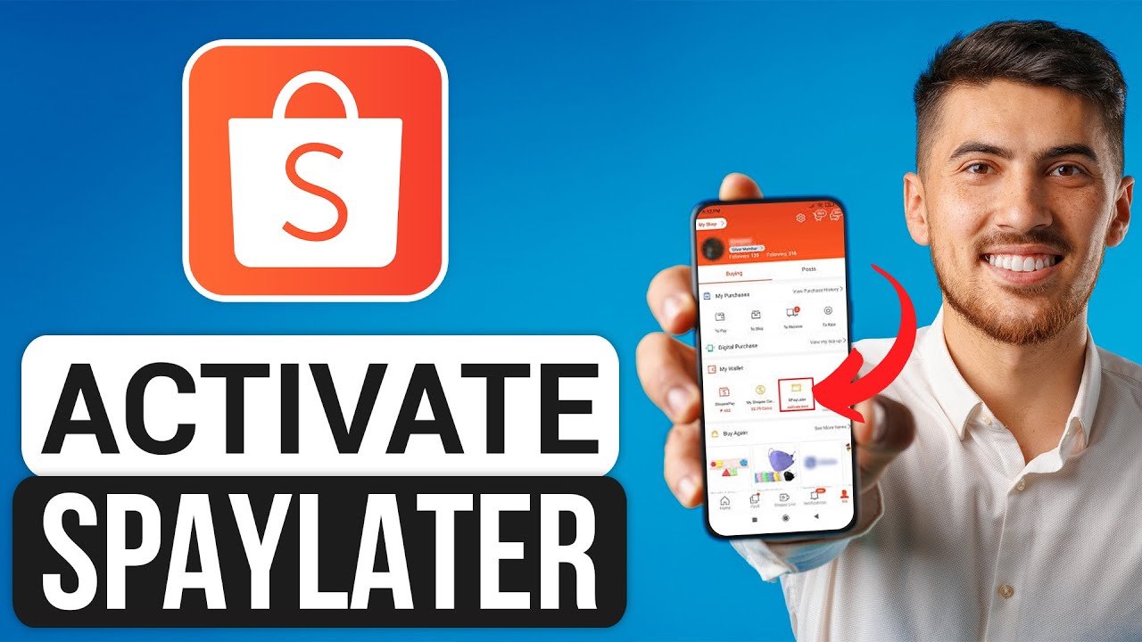 How to Activate SPayLater in Shopee (2024) - Step By Step Guide - YouTube