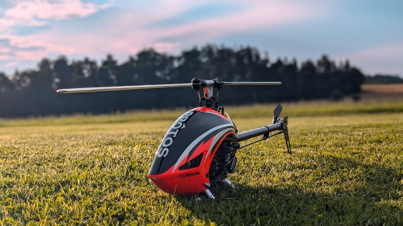 Protos 380 Std V2 sunset flight | 2200-3000rpm | Tom Beckert - YouTube