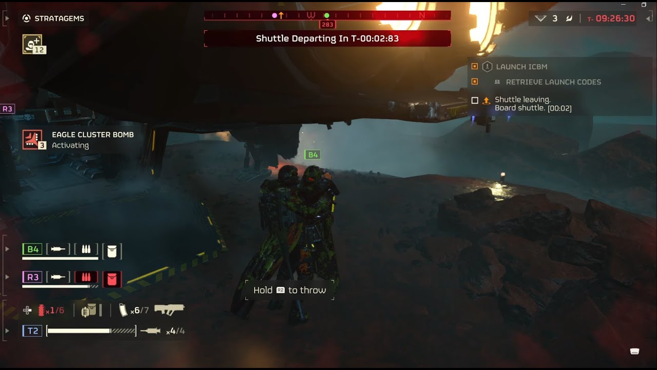 There's Always Time to Hug a Homie Before Extracting in HELLDIVERS 2 ...