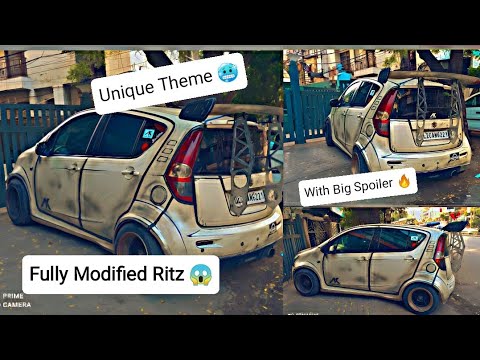 One of the best Modified Car of India 😱 Maruti Suzuki Ritz 🥵 Only One ...