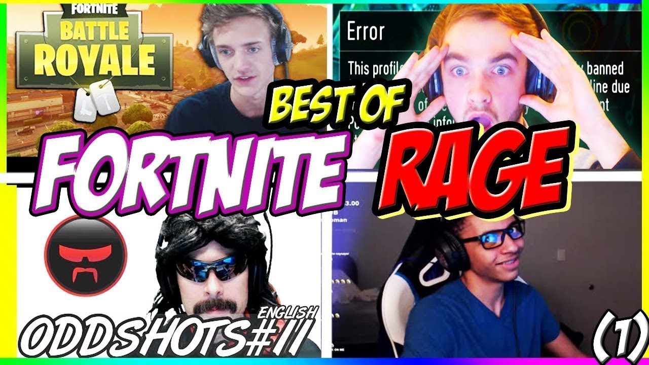 ULTIMATE Fortnite RAGE Compilation #1 Streamers rageing hard att ...