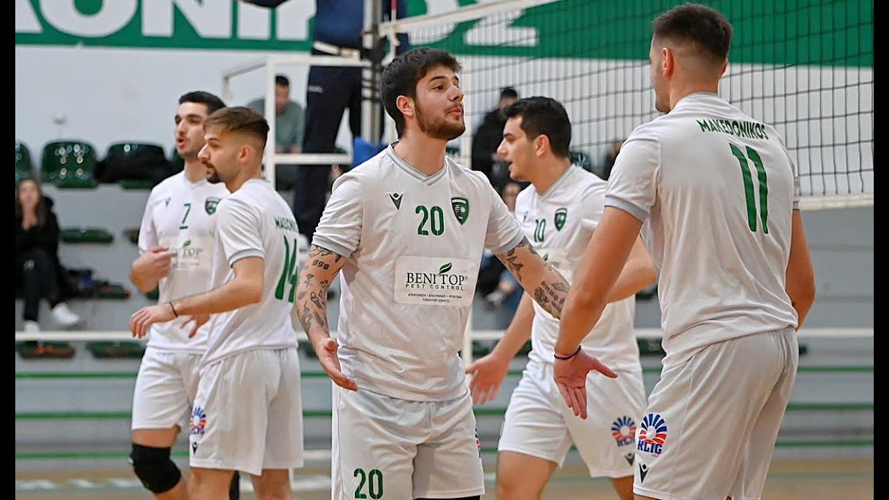 ΑΣ ΜΑΚΕΔΟΝΙΚΟΣ-ΑΜΙΛΛΑ ΤΡΙΚΑΛΩΝ: 3-1 (A2 Ανδρών) - YouTube