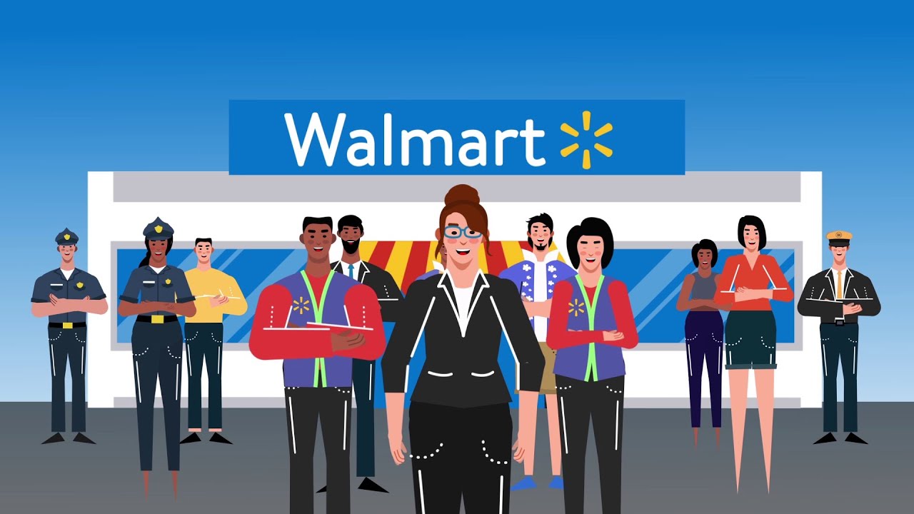 Wallmart Store Promotional Animation - YouTube