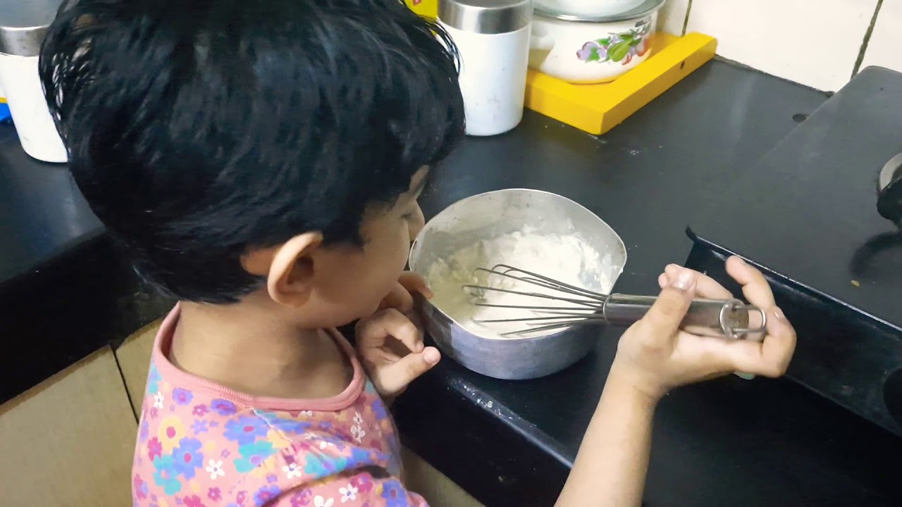 Making Baba's Birthday Cake - YouTube