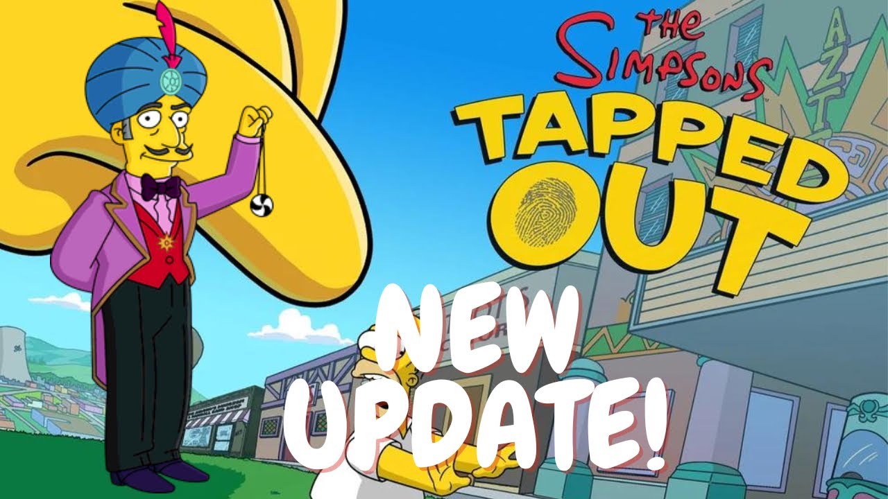 The Simpsons Tapped Out: *NEW* Tragic Magic Update Intro (Epic Update🌟 ...